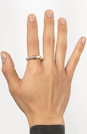 Spinelli Kilcollin Sirius Max Link Ring - Silver/ Mixed | Editorialist